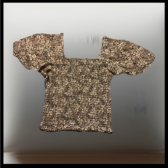 Free People | Tops | Nwt Japna Fun Flirty Floral Summer Boho Chic Y2k ...